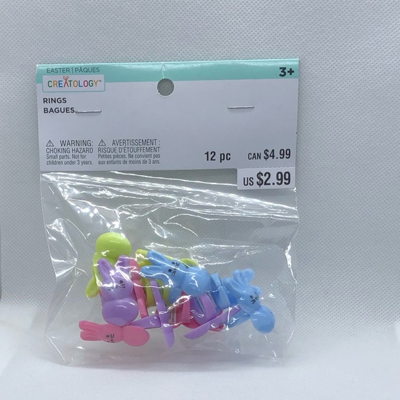 Creatology | Holiday | Creatology Easter Bunny Plastic Rings 2 Pieces ...